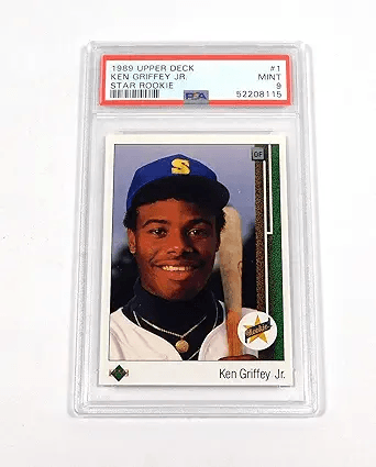 Famous Sports Cards: 1989 Upper Deck Ken Griffey Jr | figoca